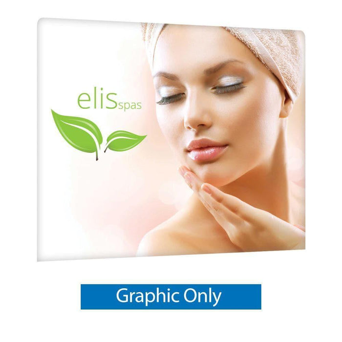 8 ft EZ Tube Straight Display – San Diego Sign Company