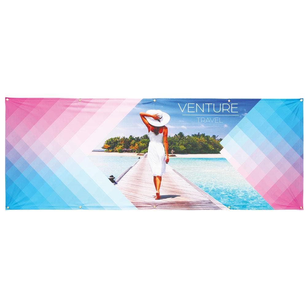 8 x 3ft. Custom Fabric Banner – San Diego Sign Company
