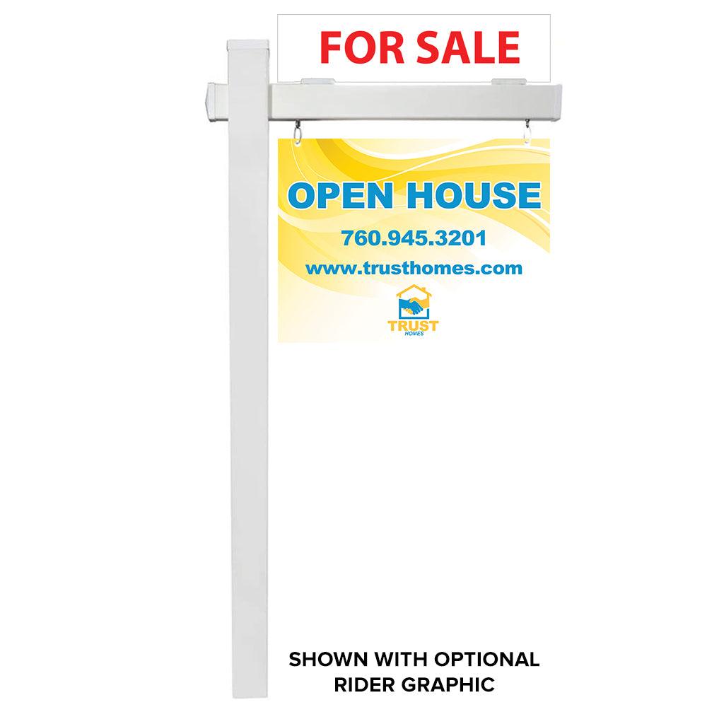 Real Estate Sign Post – San Diego Sign Company