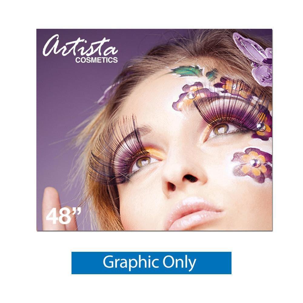 48" SilverStep Tabletop Retractable Banner Stand (Silver) – San Diego ...